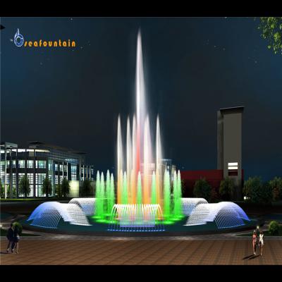 China contemporary hi-tech garden water fountain for sale