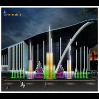 China contemporary hi-tech garden water fountain for sale