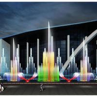 China contemporary hi-tech garden water fountain for sale