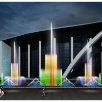 China contemporary hi-tech garden water fountain for sale