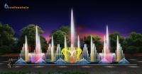 China wonderful modern multimedia colorful chinese fountain design for sale