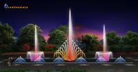 China wonderful modern multimedia colorful chinese fountain design for sale