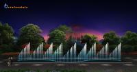 China wonderful modern multimedia colorful chinese fountain design for sale