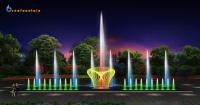 China wonderful modern multimedia colorful chinese fountain design for sale