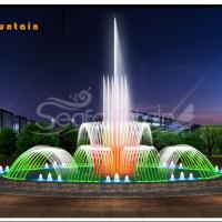 China Factory custom made nice-looking music dancing fountain for sale