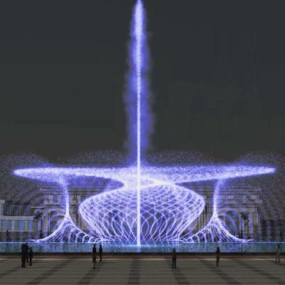 China Urban construction color changing water fountain for sale