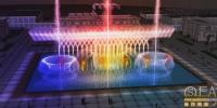 China Music led light landscaping water fountain for sale