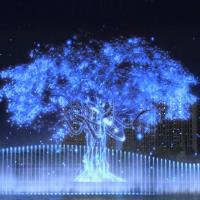 China Outdoor amusement place fountain LED light decorative for sale