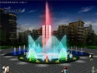 China Park decorative landscaping led light water fountain for sale