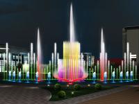 China Economic submersible pump multimedia music floating water fountain for sale