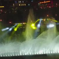 China large outdoor floating music dancing fountain program musical fountain equipment for sale