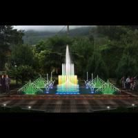 China Easy install artificial water fountain for sale