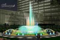 China Dancing Music Stainless Pump Water Fountain for sale