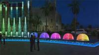 China Full color LED lighted music fountain with sound system for sale