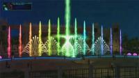 China Full color LED lighted music fountain with sound system for sale