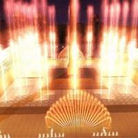 China Large water dancing speakers with multimedia musical water fountain for sale