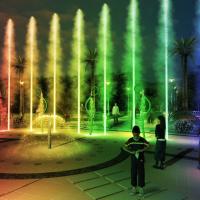China Water dancing modern fountain with led lighting for sale