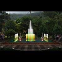 China Public Square Angel Musical Fountain Stainless Outdoor for sale