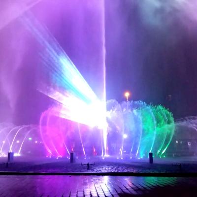 China Customized Music Dancing Floating Water Fountains for sale