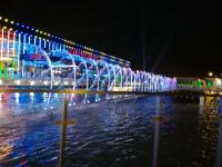 China Customized Music Dancing Water Fountain High Spray 220V 380V for sale