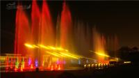 China Water feature eye-catching music floating fountain for sale