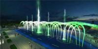 China Floating Water Fountain 380V 220V 50HZ with Stainless Steel 304 Construction and LED Lighting for Lakes for sale