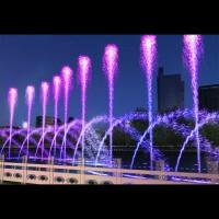 China Music Control Floating Lake Fountain with Stainless Steel 304 Construction and 380V Power System for sale