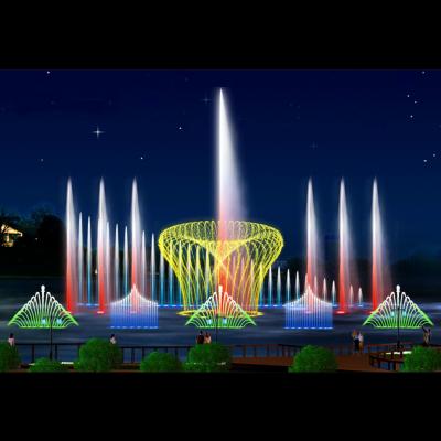 China Stainless Steel 304 Underwater Floating Fountain with LED 24V Lighting for Hotel Pools - 12 Month Warranty for sale