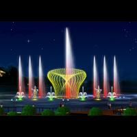 China Stainless Steel 304 Underwater Floating Fountain with LED 24V Lighting for Hotel Pools - 12 Month Warranty for sale