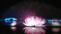 China Program Control Laser Floating Pond Fountain with 220V/380V Voltage and 12W/36W LED Lights for Entertainment Displays for sale