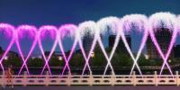 China OEM Outside Water Floating Fountain with RGB Underwater LED Lights - Stainless Steel 304, 220V/380V, 12W/18W/36W Options for sale