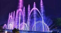 China OEM Outside Water Floating Fountain with RGB Underwater LED Lights - Stainless Steel 304, 220V/380V, 12W/18W/36W Options for sale