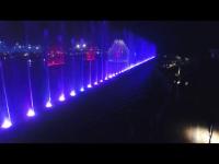 China Stainless Steel 304 Pond Jet Dancing Water Fountain 380V/220V with LED Lighting and PLC Control System for sale