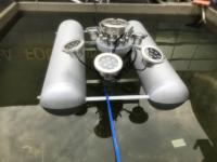 China Round Small Musical Dancing Floating Water Fountain for Lakes - Stainless Steel 304, 220V/380V, LED Lighting for sale
