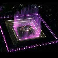 China Customized Outdoor Floor Ground Dry Water Fountain with 40m×40m Size and 220V/380V Voltage Options for sale