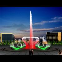 China Outdoor Floor Fountain with Musical Water Dancing Feature - Stainless Steel 304 Construction, 220V/380V Voltage, 12-Month Warranty for sale