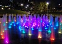 China Stainless Steel 304 Net Floor Fountain with LED Lighting 24V-36W for 40m×40m Installation for sale