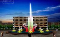 China Stainless Steel 304 Net Floor Fountain with LED Lighting 24V-36W for 40m×40m Installation for sale