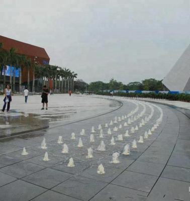 China Orient Stone Marble Hole Dry Floor Fountain with RGB Underwater Light 24V LED 5W-36W Stainless Steel 304 for sale