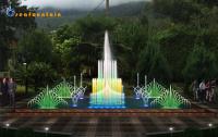 China Music square ground water fountain for sale