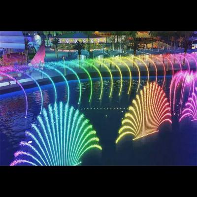 China Modern 3D Fountain Nozzle with LED Lights - DN40/DN50/DN60 Outlets, 12-30m Spray Height for sale