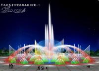 China Program Control Dancing Water Fountain System with 220V/380V Voltage and 12-Month Warranty for Large-Scale Installations for sale