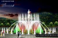 China Program Control Dancing Water Fountain System with 220V/380V Voltage and 12-Month Warranty for Large-Scale Installations for sale