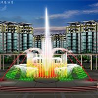 China Program Control Floor Fountain System with 220V/380V Voltage and 12-Month Warranty for Commercial Water Displays for sale