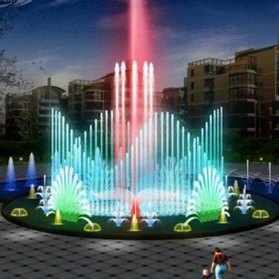 China Program Control Interactive Lantern Water Fountain Stainless Steel 304 with LED 24V Lighting and 12-Month Warranty for sale