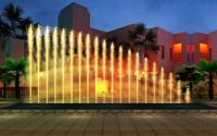 China Programmable Multimedia Control Fountain with 220V/380V Voltage and 12-Month Warranty - Stainless Steel 304 Construction for sale