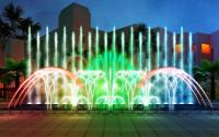 China Programmable Multimedia Control Fountain with 220V/380V Voltage and 12-Month Warranty - Stainless Steel 304 Construction for sale