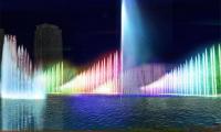 China Music Fountain System with Program Control, 220V/380V Voltage, and Stainless Steel 304 Construction for sale