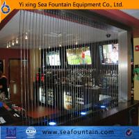 China Digital Water Curtain Fountain with Music Control - 220V/380V LED RGB Lighting - Custom Dimensions Available for sale