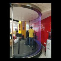 China Program Control Digital Water Curtain Stainless Steel 304 with LED 24V Lighting and 12-Month Warranty for sale